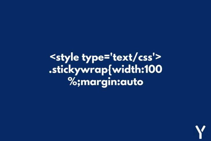 Kode HTML Banner Iklan Melayang di Bawah Blog - Blogger Kalteng